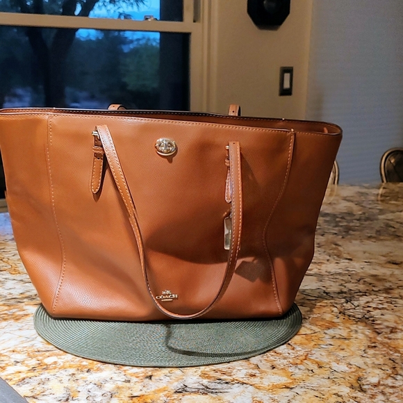 Coach | Bags | Copy Coach Brown Tote 7 X 11 Strap Drop 1 Beautiful ...